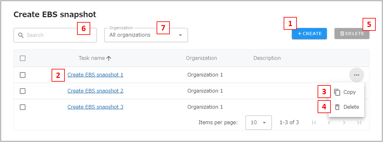 List Of Tasks Opswitch Support