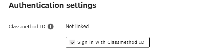 Link your opswitch account to your Classmethod ID – opswitch Support